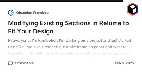 Modifying Existing Sections In Relume To Fit Your Desig