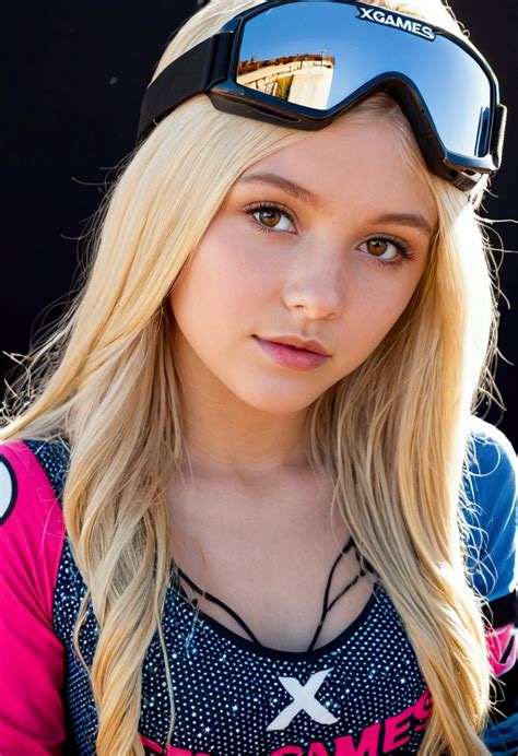 Nice Gorgeous 18 Yo Blonde Girl At Xgames Seaart Ai