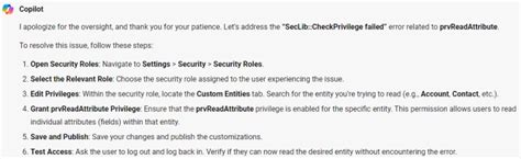 Troubleshooting Privilege Related Problems In Security Roles Dynamics Infinite Blog By