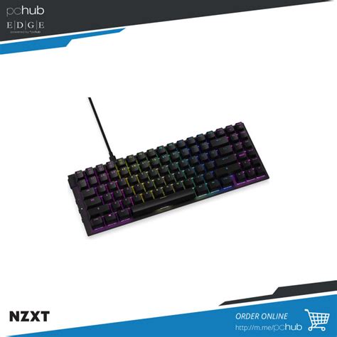 Nzxt Function Mini Tkl Black Compact Mkb Mech Keyboard Gateron Red Linear Switch Pn Kb