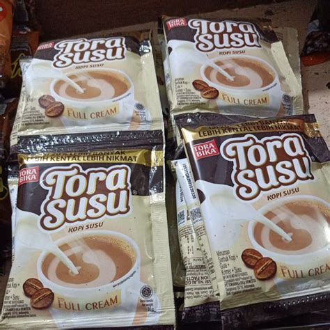 Jual Kopi Bubuk Tora Bika Tora Susu Full Cream Renceng 31g Isi 10 Shopee Indonesia
