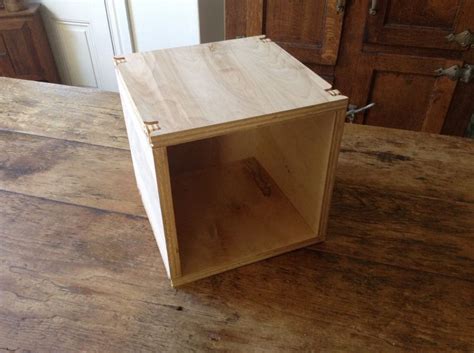 Self Assemble Storage Box Modular Design For Multiple Build Custom