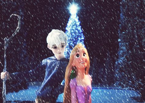 Jack Frost And Rapunzel By Retrochick80 On Deviantart
