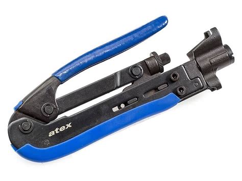 Atex Compression Crimping Pliers For Rg 59 Rg 6 F Connector