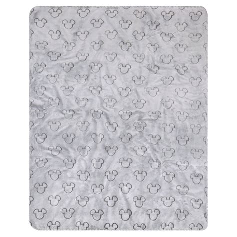 Myszka Mickey Disney Szara Narzuta Koc Sherpa X Cm Oeko Tex X Cm Disney Sklep