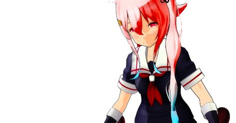 Mmd Kancolle Kancolle Mmd 罰を受ける江風 Pixiv