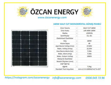 160w Half Cut Monokrİstal GÜneŞ Panelİ
