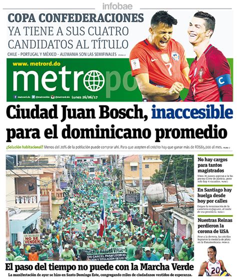 Metropoli República Dominicana Lunes 26 De Junio De 2017 Infobae