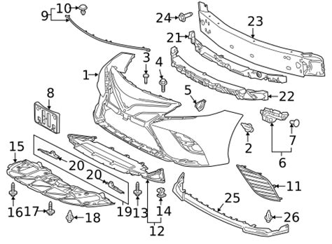 Bumper Components Front For 2023 Toyota Camry Kendall Toyota