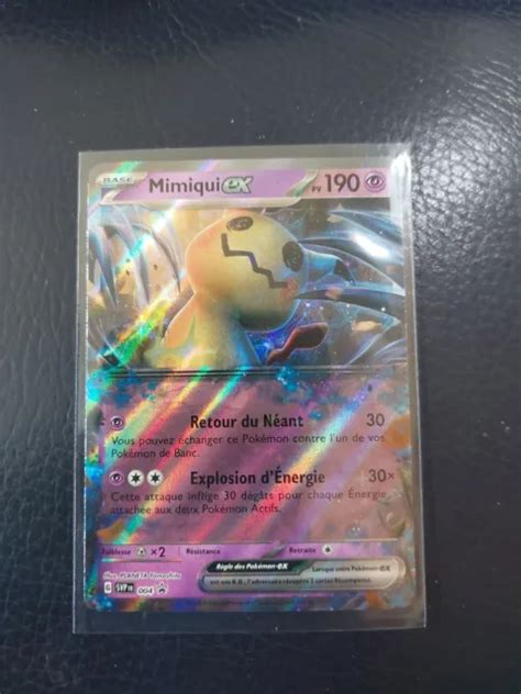 CARTE POKÉMON MIMIQUI Ex Promo SVP004 FR NEUF EUR 3 00 PicClick FR