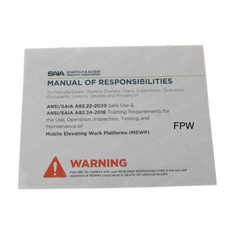 New Genie Ansi Manual 31779