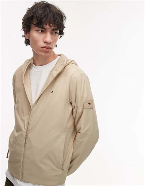 Tommy Hilfiger Veste Pliable Marron Clair Asos