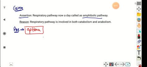 SOLVED Assertion Respiratory Pathway Now A Day Called As Numerade