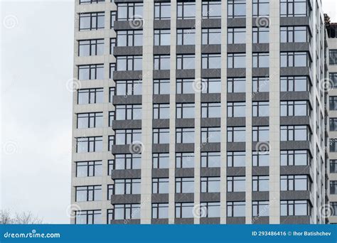 Geometry Modern Of Apartment Building Exterior Architectural Details