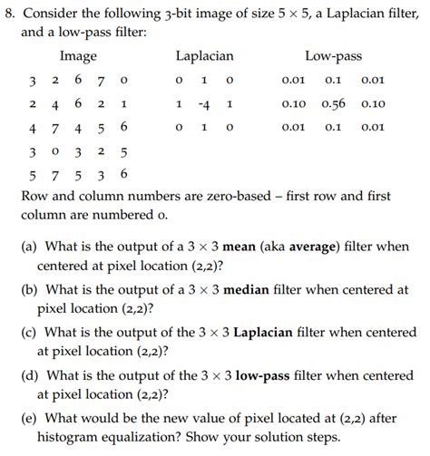 Solved Consider The Following Bit Image Of Size X Chegg Com