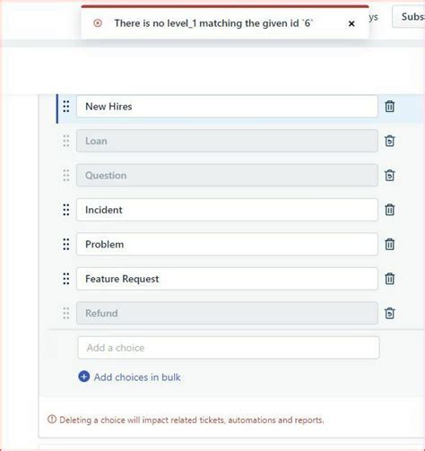 Modifying Ticket Field Type Freshworks Community