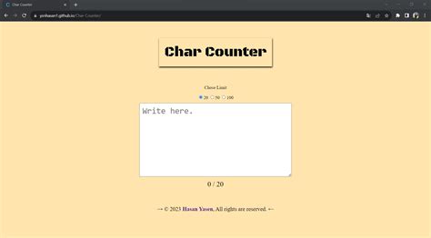Github Ysnhasan Char Counter Creating A Simple Char Counter Using