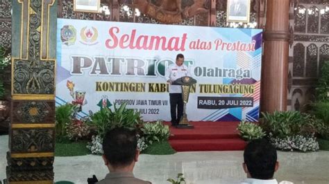 Bupati Tulungagung Beri Bonus Atlet Peraih Medali Porprov Jatim VII Ini Besarannya DPD PDI
