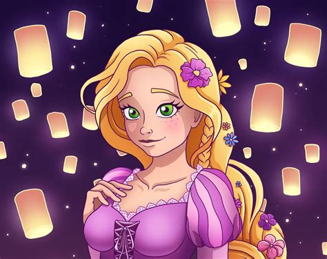 Tangled Rapunzel Fan Art I Finished Some Rapunzel Fanart