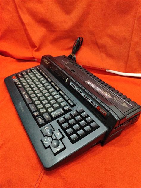 Rare Panasonic Msx Msx2 A1 Wsx Fully Working Video Gaming Video