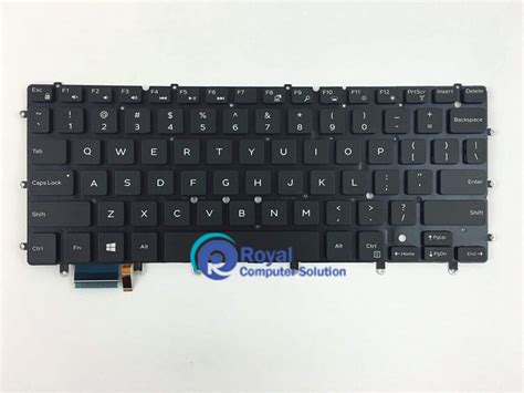Laptop Backlit Keyboard Without Frame For Dell Inspiron 13 7347 13