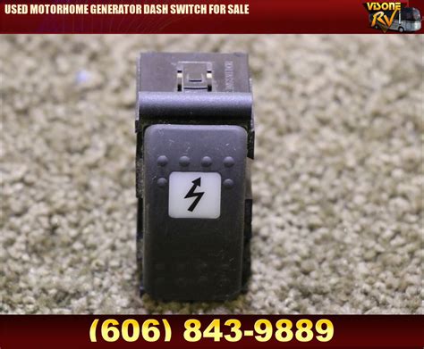 Rv Components Used Motorhome Generator Dash Switch For Sale Switches