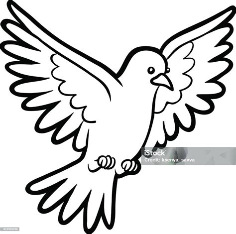 Mewarnai Gambar Burung Merpati