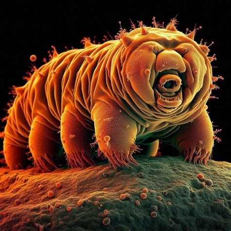 Dall E Prompt Tardigrade Electron Microscope Ultra Realism Sweet Prompt