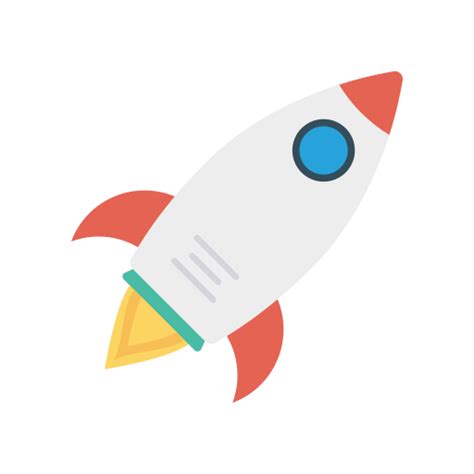 Rocket Dinosoft Flat Icon