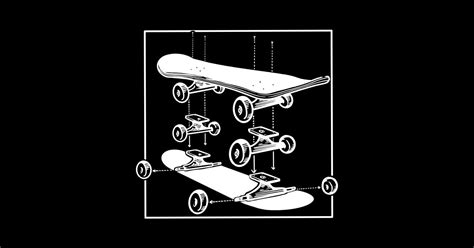 Skate Assembly White Artist Sticker Teepublic