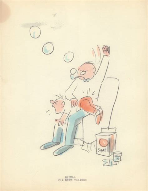 Spanking Son Gag Signed Art By Jerry Marcus Comic Collectibles