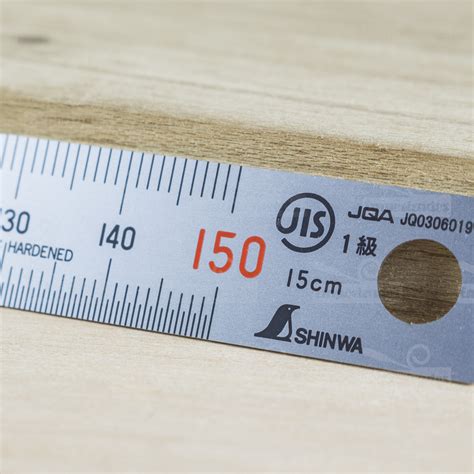 Régua Em Aço Inox 15cm 13005 Shinwa A Melhor Loja De Ferramentas Importadas De Marcenaria