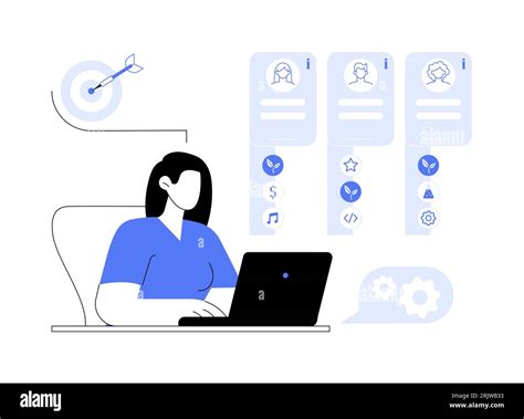 Customer Profiling Abstract Concept Vector Illustration Stock Vector Image Art Alamy