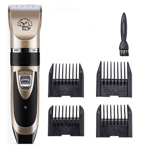 Pet Dog Grooming Clippers Rechargeable Low Noise Pet Clippers Dog