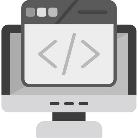 Coding Generic Grey Icon