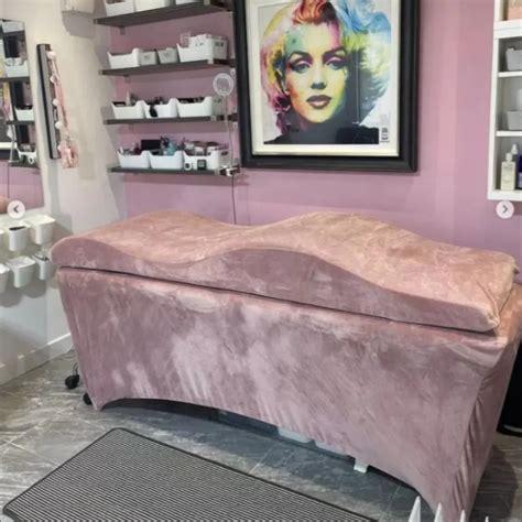 Oem Beauty Salon Spa Lash Bed Curved Mattress Topper For Lash Bed