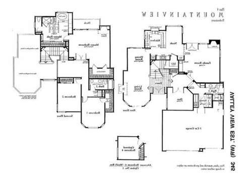 Tract Home Floor Plan The Poltergeist House Was Probably Customized