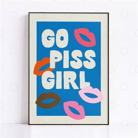 Go Piss Girl Etsy