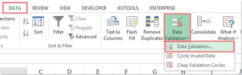 How To Allow Only Date Format In Specific Cells