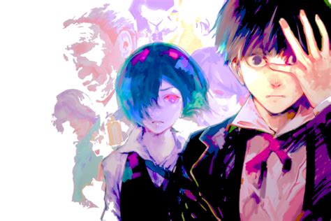 Kaneki Ken Kirishima Touka Kamishiro Rize Tsukiyama Shuu Nagachika