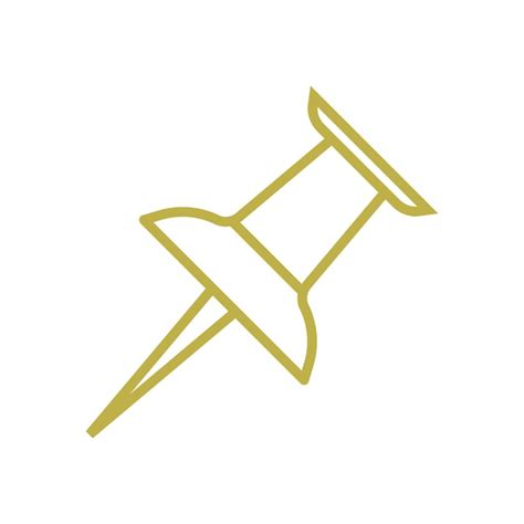 Premium Vector Push Pin Icon Vector Design Templates