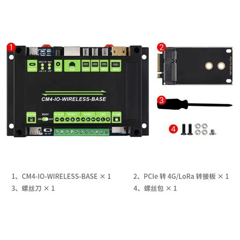 Raspberry Pi Cm4 Calculation Module Industrial Expansion Module 4g 5g Rs485 Can Communication