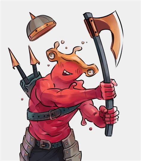 Oc Comm Meet My Plasmoid Barbarian Named Finn Rdnd
