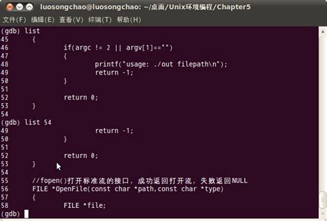 Linux Gdb