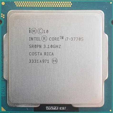 Procesador Intel 3era I7 3770s 31ghz Lga 1155 Socket H2 Cpu Mercadolibre Procesador Intel 3era I7 3770s 31ghz Lga 1155 Socket H2 Cpu Mercadolibre