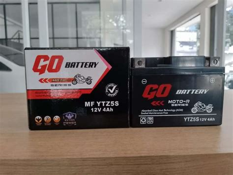Promo Aki Motor Go Battery Ytz5s Gtz 5s Etz 5s Mf Kering 4ah