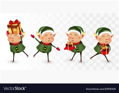 Animated Christmas Elves Decorations