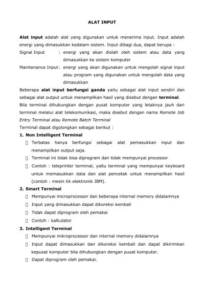 Top Pdf Data Input Dan Output