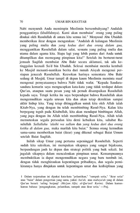 Tugas Agama Rangkuman Umar Bin Khatab 116 70 Umar Bin Khattab Nabi Menyuruh Anda Memimpin