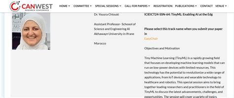 Yousra Chtouki Phd On Linkedin Tinyml Tinyml Submission Ai Ml